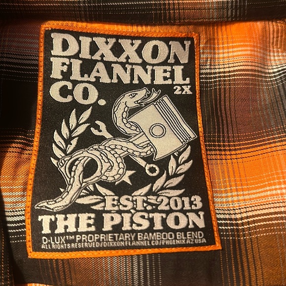 DIXXON | Shirts | Dixxon Bamboo The Piston Size Xxl Gently Worn | Poshmark